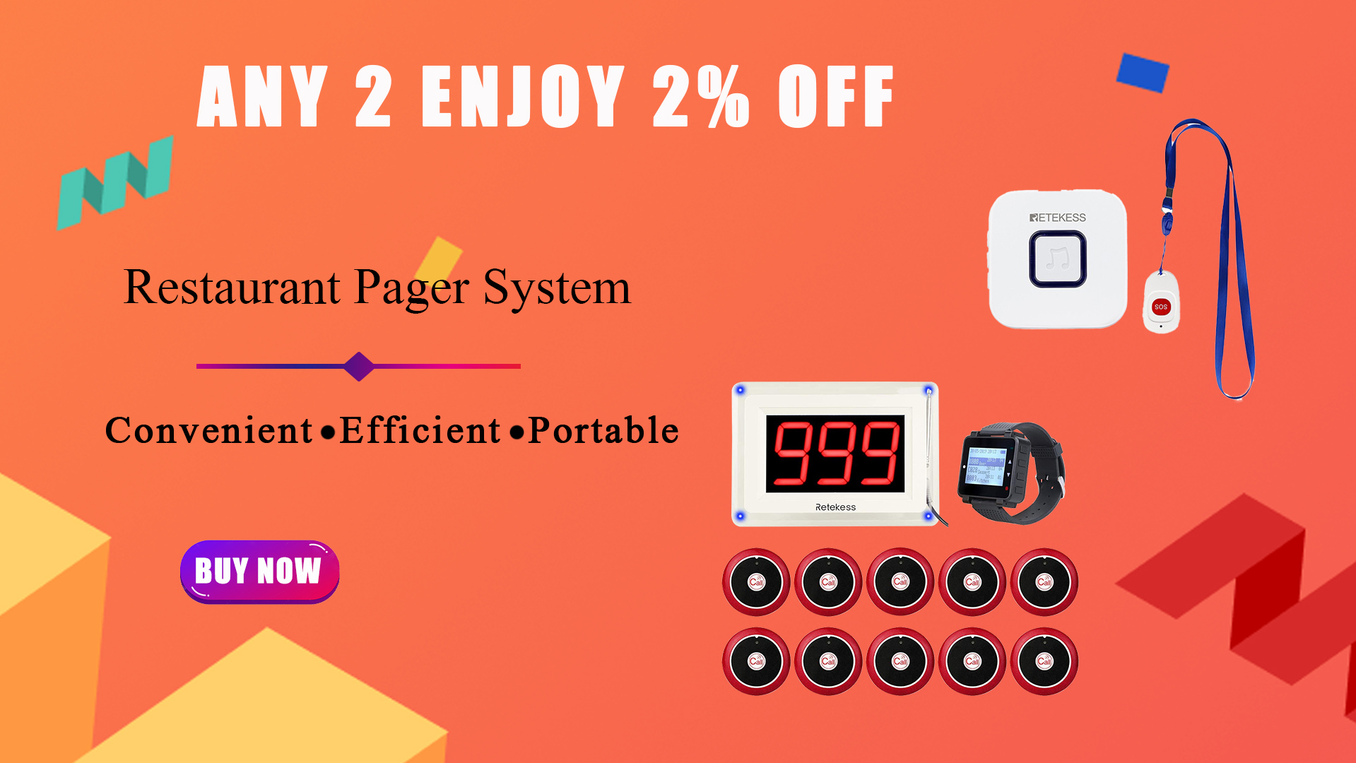 สั่งซื้อสินค้าออนไลน์จาก Retekess Official Store | Shopee Thailand