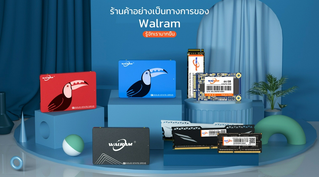 สั่งซื้อสินค้าออนไลน์จาก Walram Official store | Shopee Thailand