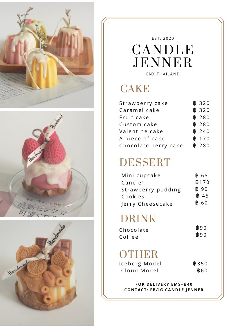 CANDLE JENNER, ร้านค้าออนไลน์ | Shopee Thailand