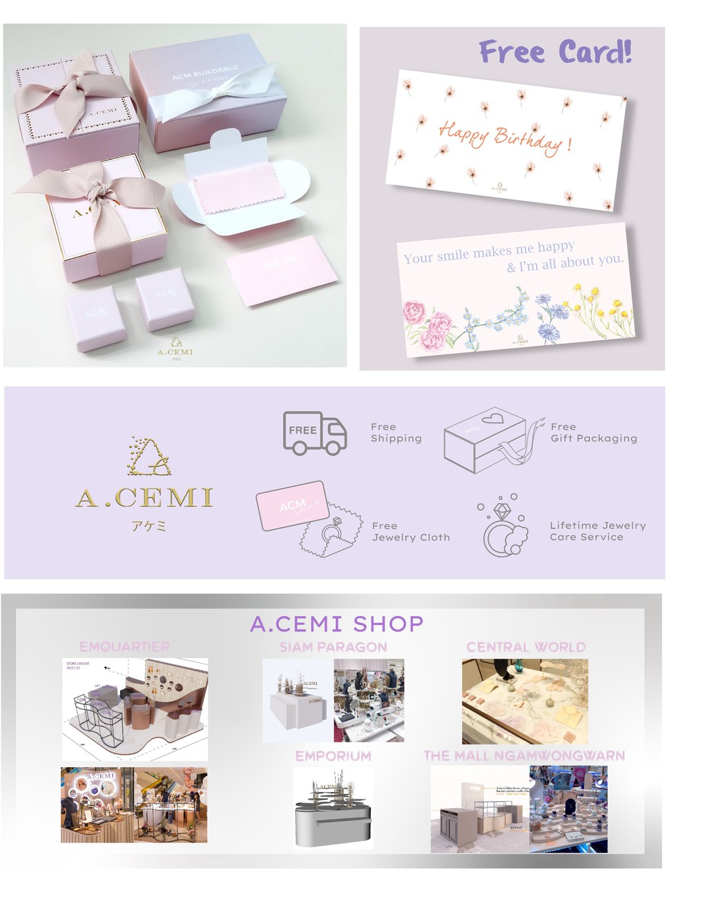 สั่งซื้อสินค้าออนไลน์จาก A.CEMI | Shopee Thailand