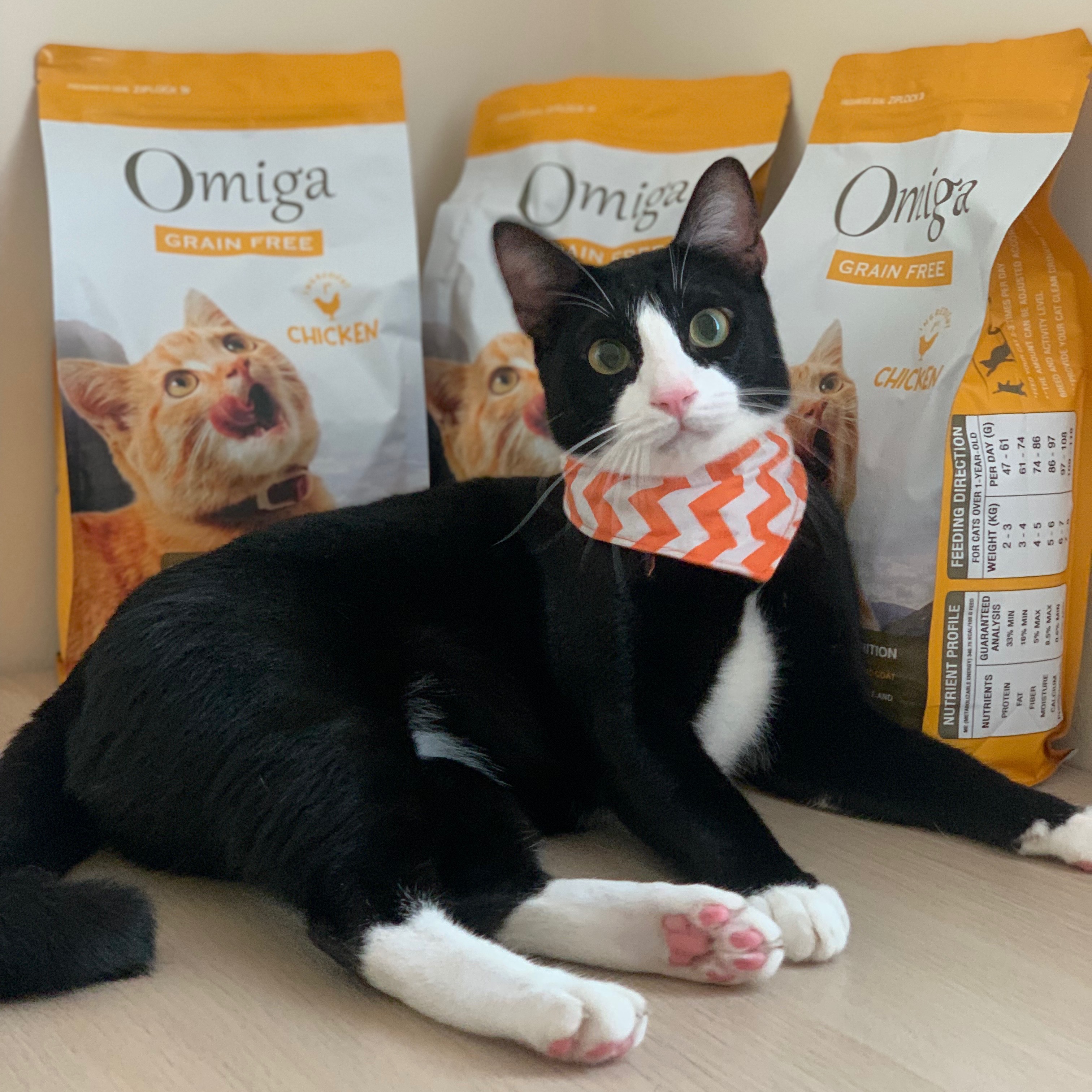 Omiga โอมิก้า อาหารแมวเกรนฟรี, ร้านค้าออนไลน์ | Shopee Thailand