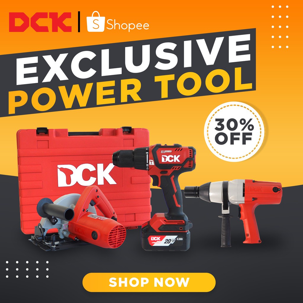 DCK power tool, ร้านค้าออนไลน์ | Shopee Thailand