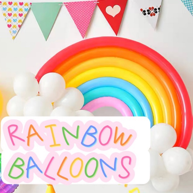 Rainbow balloons, ร้านค้าออนไลน์ | Shopee Thailand