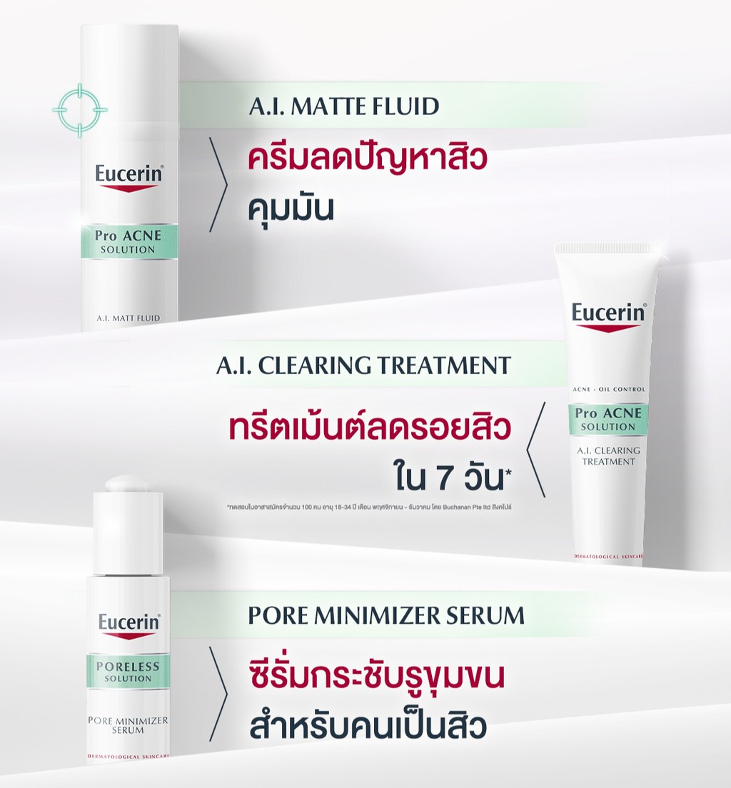 เลือกซื้อผลิตภัณฑ์จาก Eucerin พร้อมโปรโมชั่น ต้องที่ Shopee