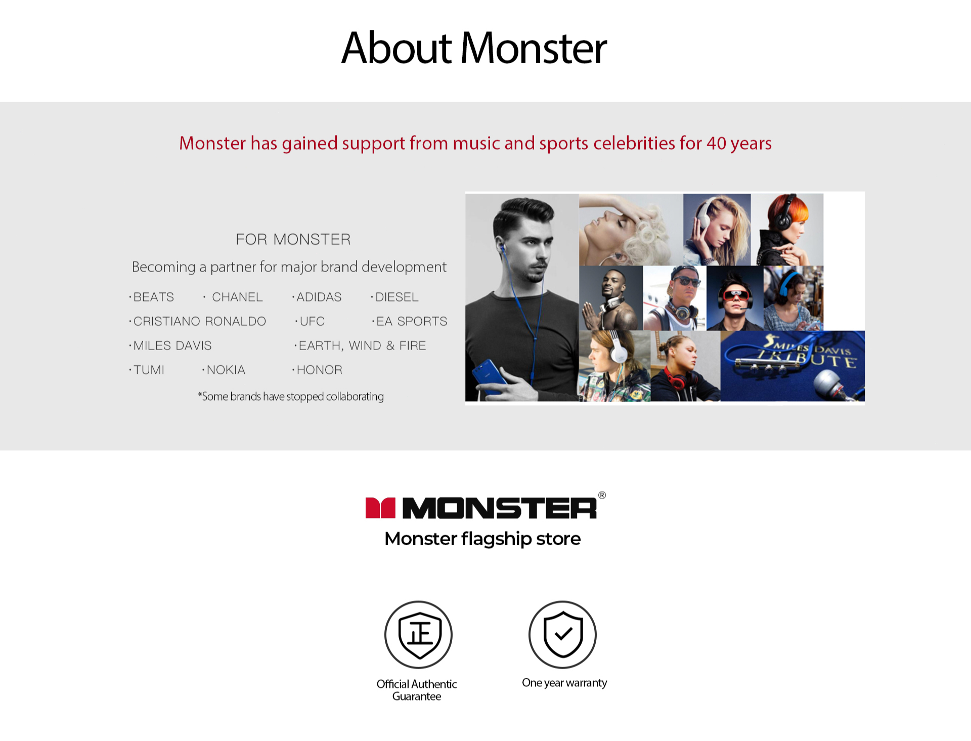 สั่งซื้อสินค้าออนไลน์จาก Monster Audio Official Store | Shopee Thailand