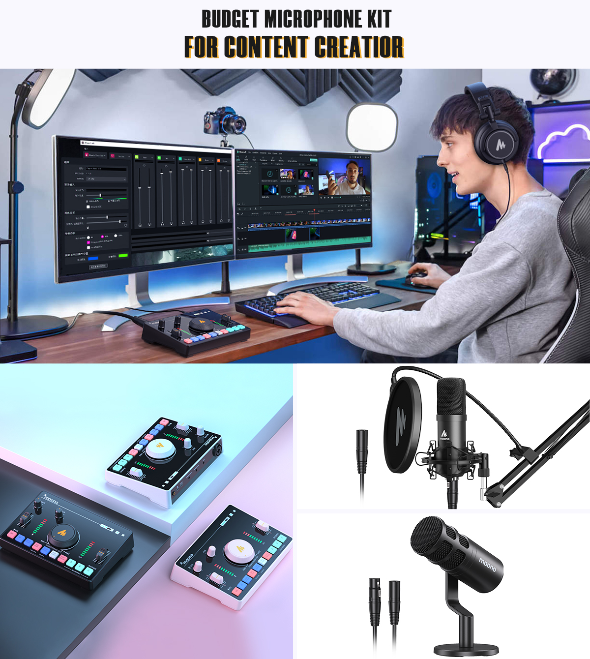 สั่งซื้อสินค้าออนไลน์จาก MAONO OFFICIAL STORE | Shopee Thailand