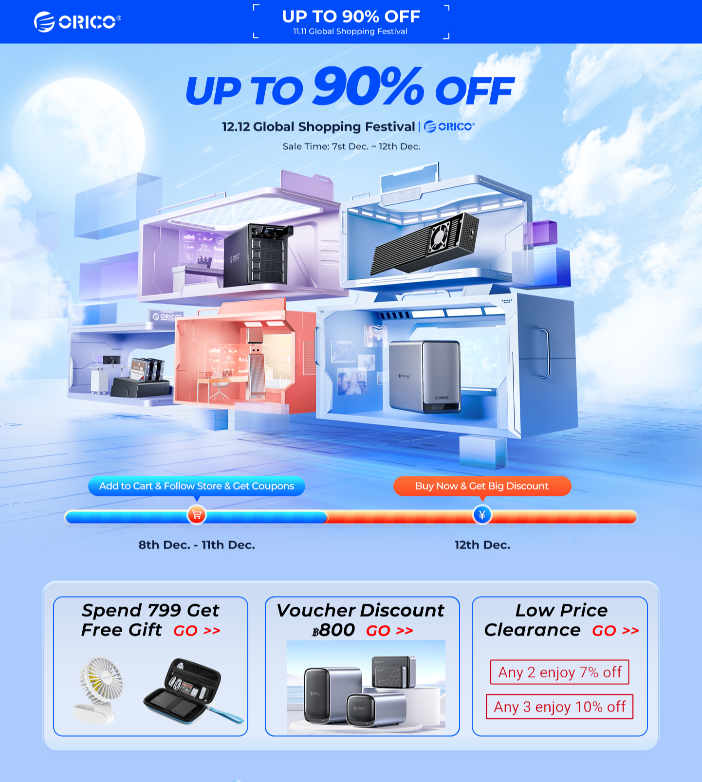 สั่งซื้อสินค้าออนไลน์จาก Orico Official Store.TH | Shopee Thailand