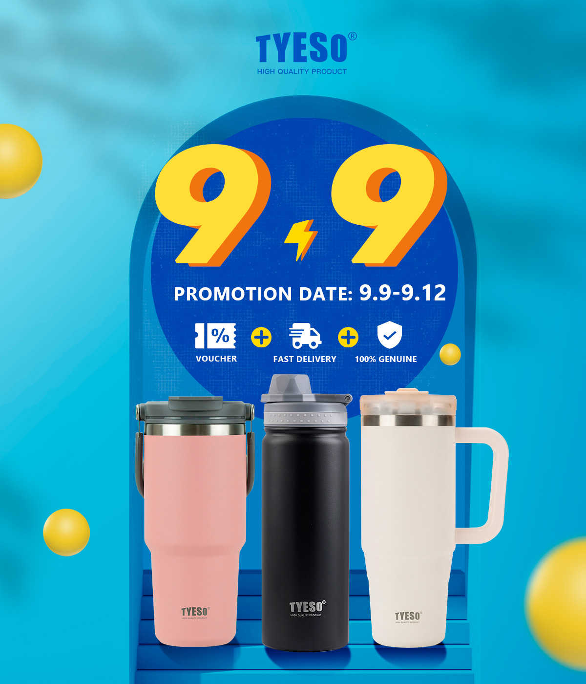 สั่งซื้อสินค้าออนไลน์จาก Tyeso Official Store | Shopee Thailand