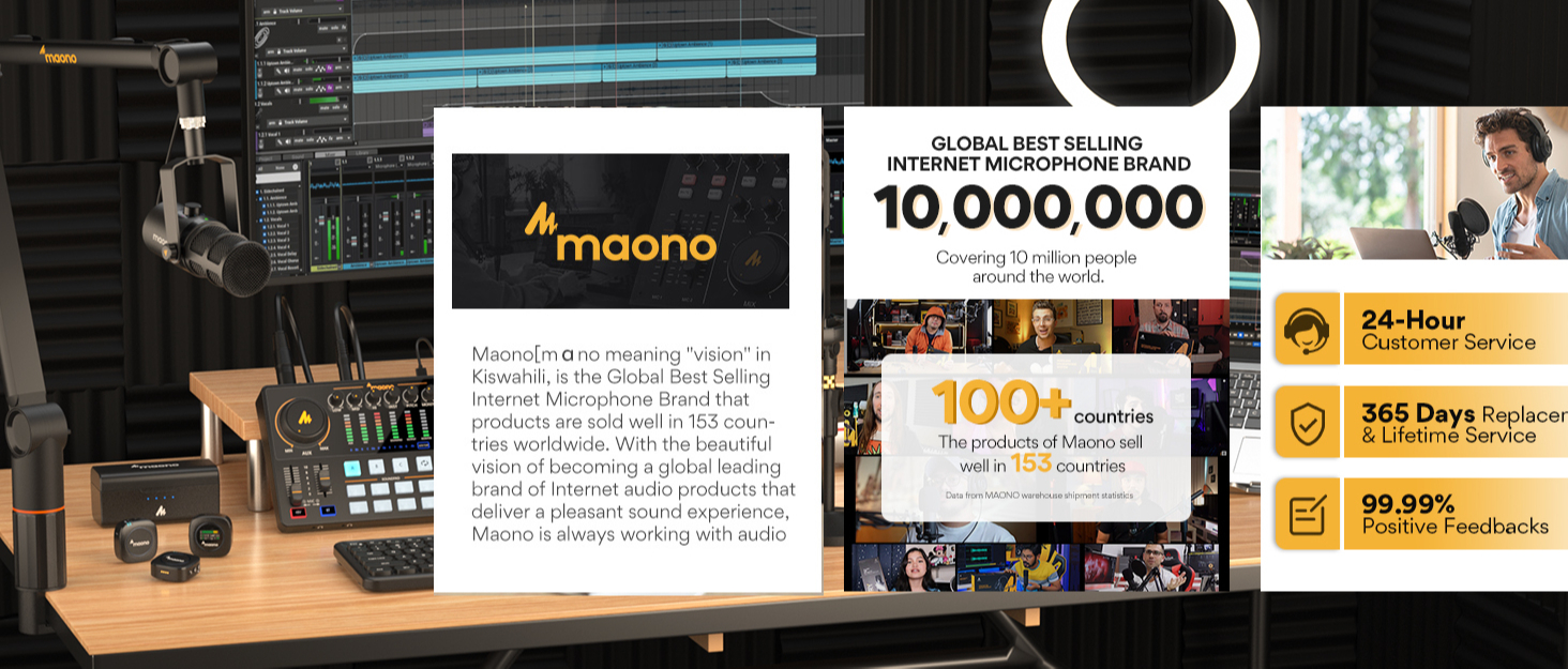 สั่งซื้อสินค้าออนไลน์จาก MAONO OFFICIAL STORE | Shopee Thailand