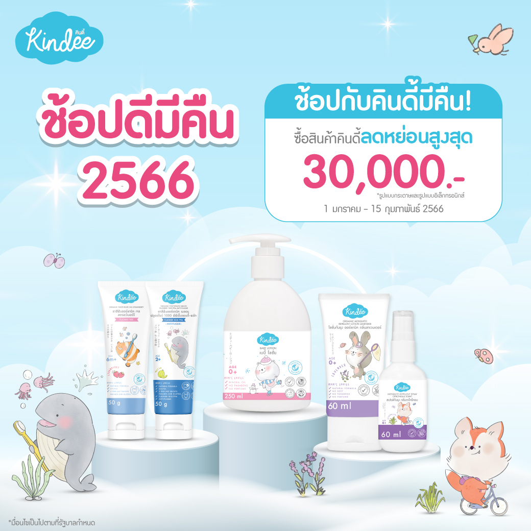 สั่งซื้อสินค้าออนไลน์จาก Kindee_Official_Store | Shopee Thailand