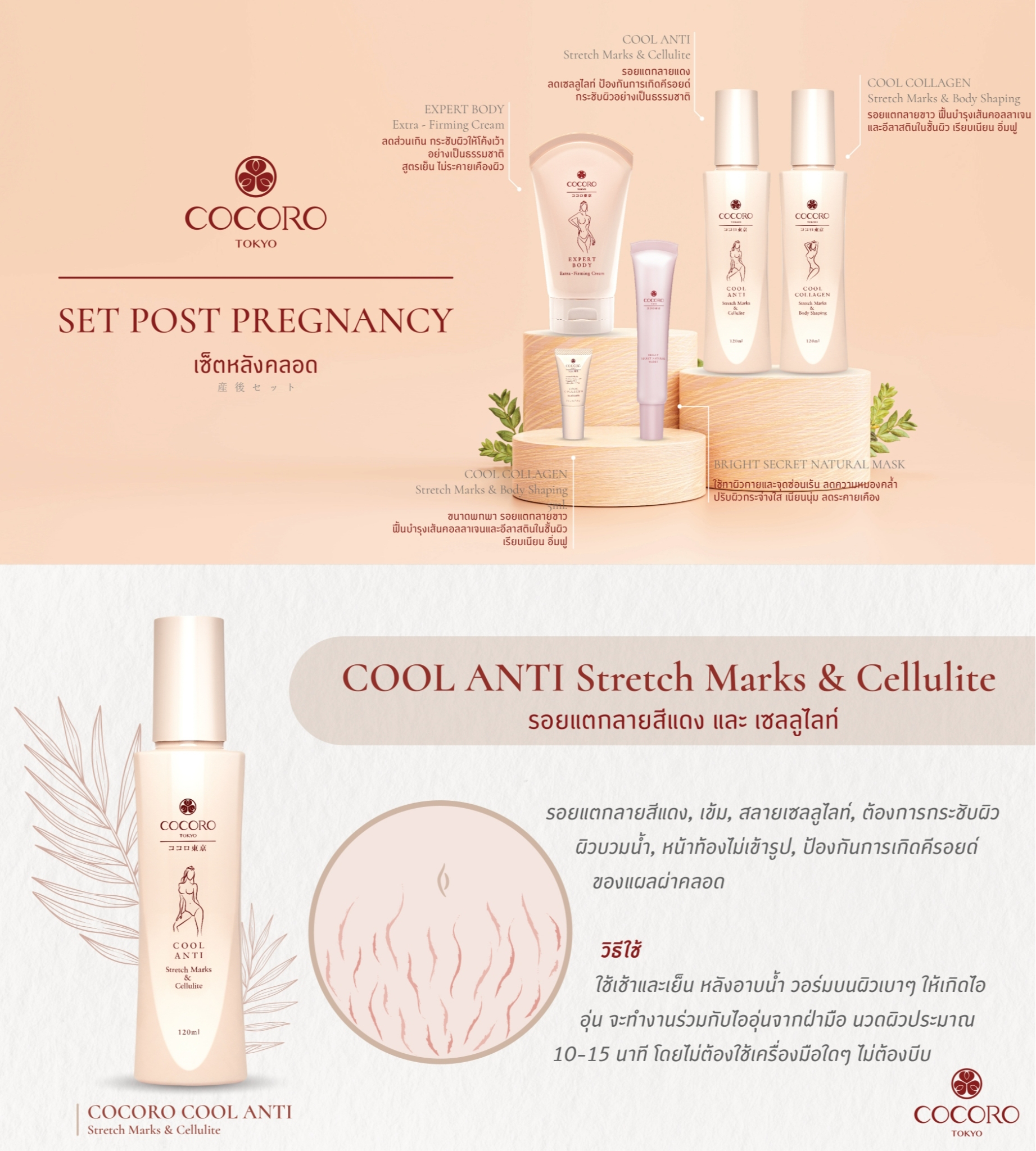 สั่งซื้อสินค้าออนไลน์จาก Cocoro tokyo.official | Shopee Thailand