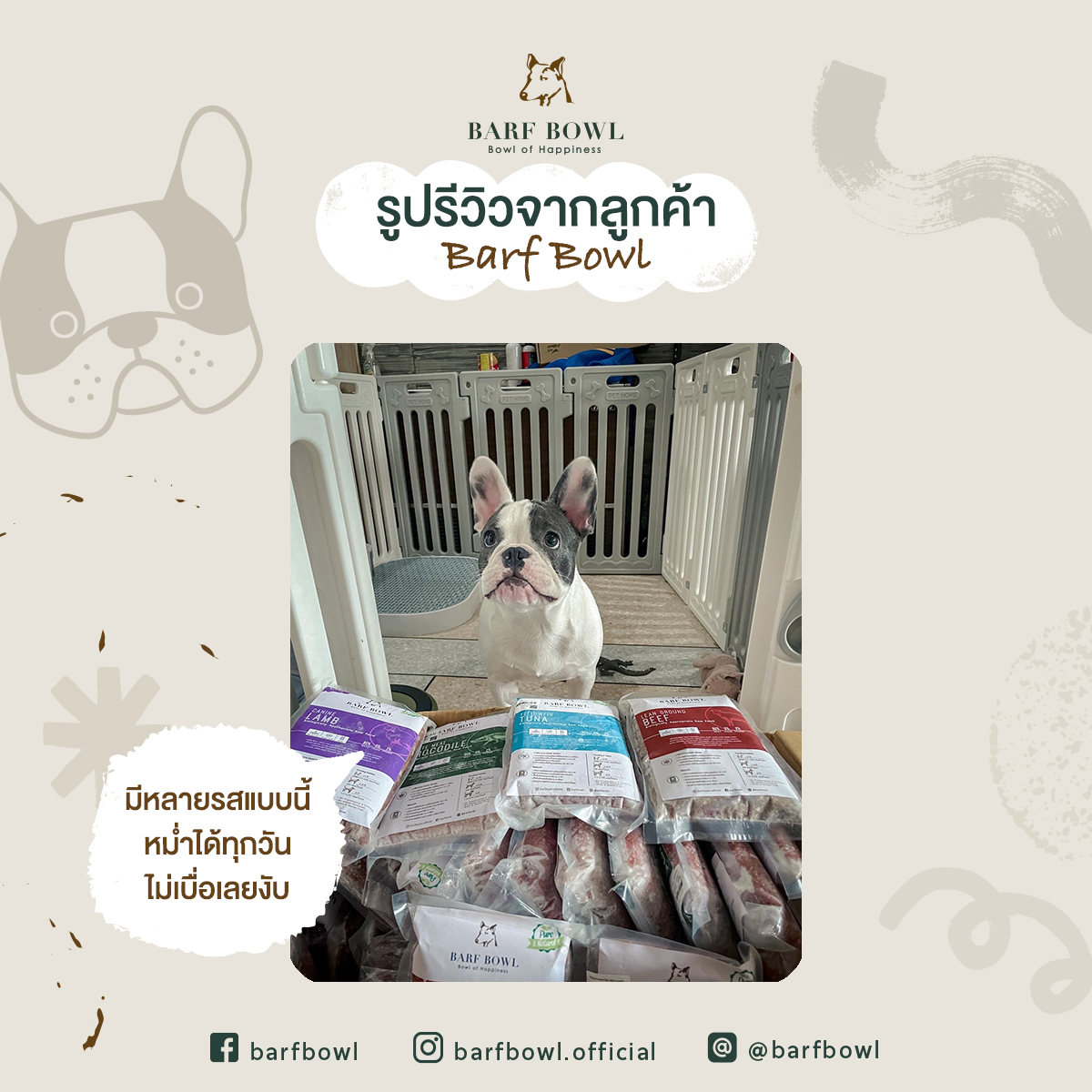 BARF BOWL, ร้านค้าออนไลน์ | Shopee Thailand