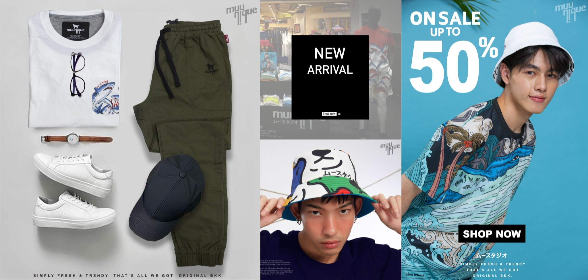 สั่งซื้อสินค้าออนไลน์จาก muunique official store | Shopee Thailand