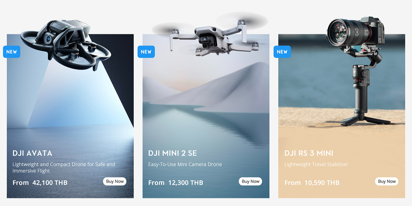 สั่งซื้อสินค้าออนไลน์จาก DJI Official Store | Shopee Thailand