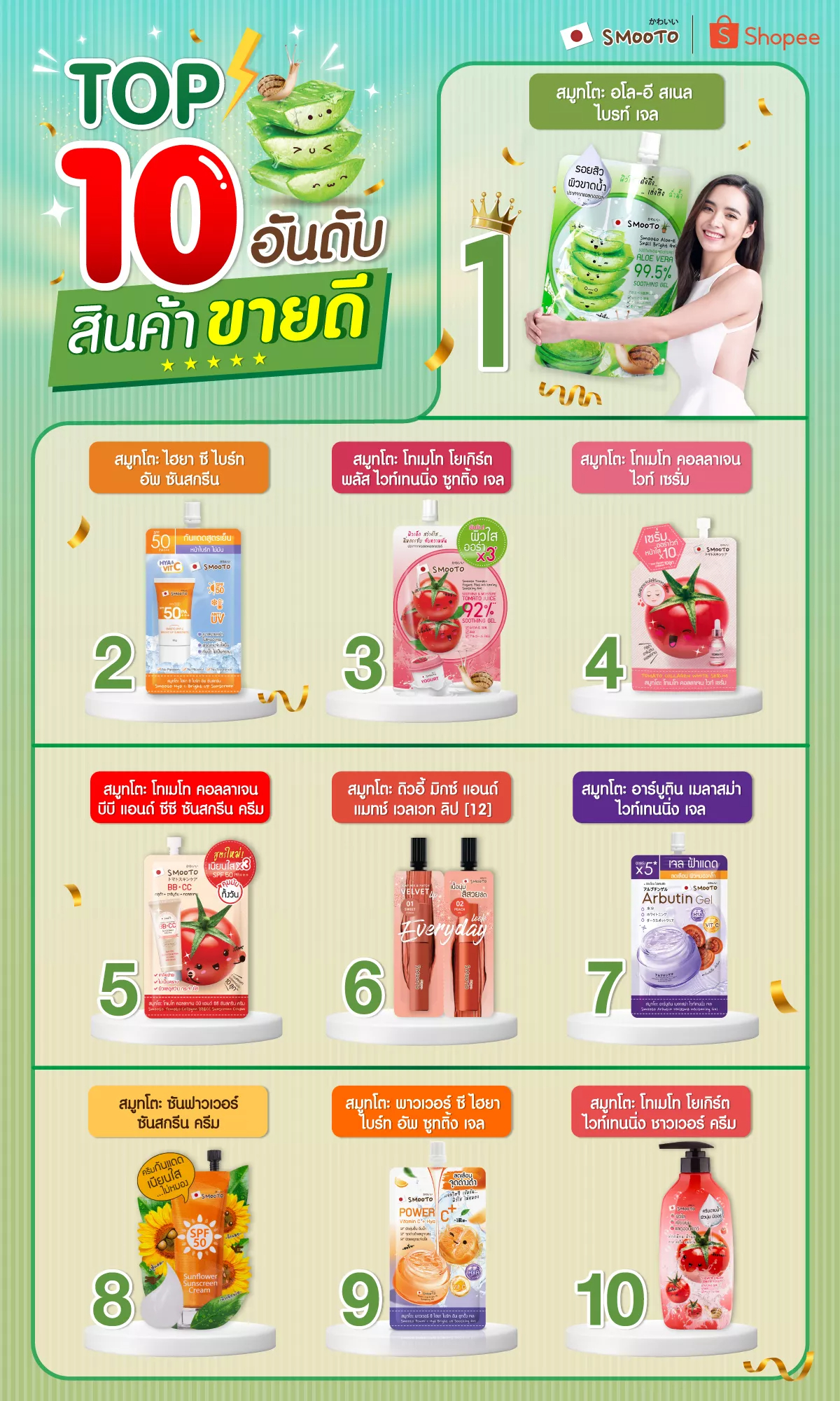 สั่งซื้อสินค้าออนไลน์จาก Smooto Japan Official | Shopee Thailand