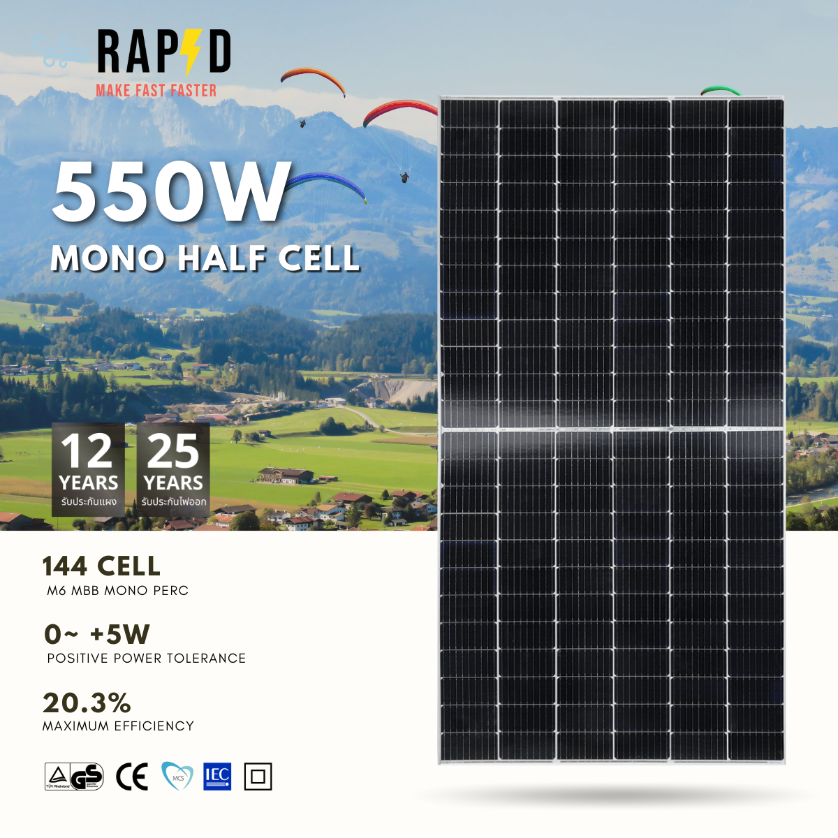 RAP/D Solar Cell Thailand, ร้านค้าออนไลน์ | Shopee Thailand