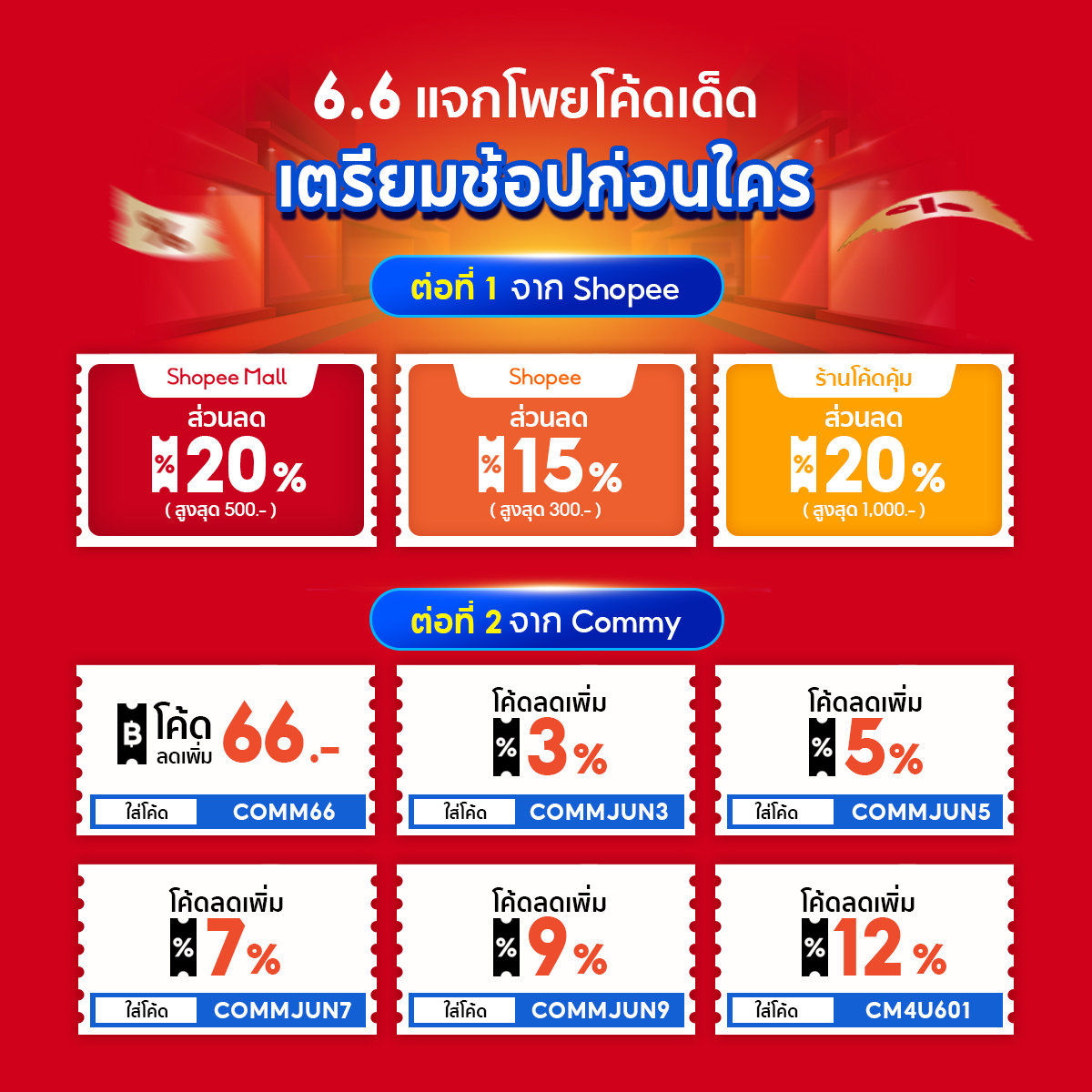 สั่งซื้อสินค้าออนไลน์จาก Commy Official Store | Shopee Thailand