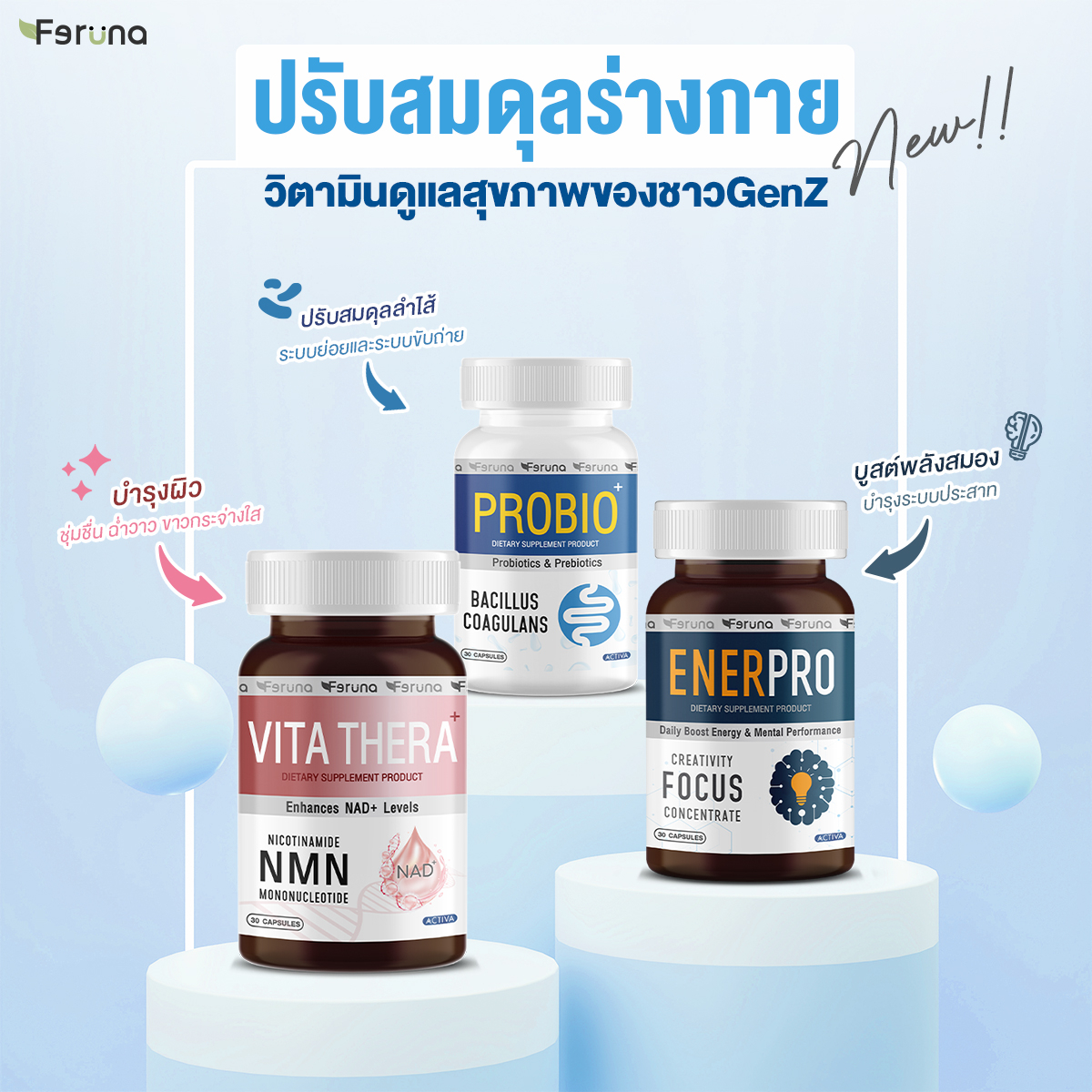สั่งซื้อสินค้าออนไลน์จาก Feruna Official.Store | Shopee Thailand
