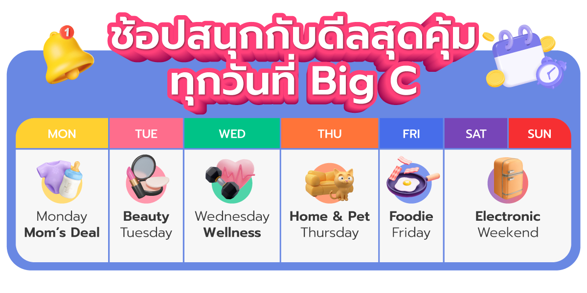 สั่งซื้อสินค้าออนไลน์จาก Big C Official Shop | Shopee Thailand
