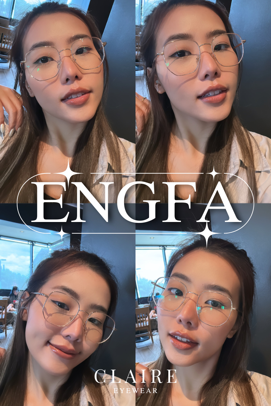 สั่งซื้อสินค้าออนไลน์จาก claire.eyewear | Shopee Thailand