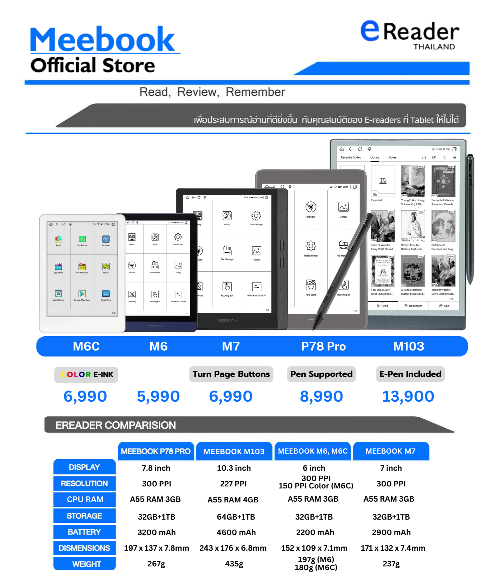 สั่งซื้อสินค้าออนไลน์จาก eReader(TH)_Officialshop | Shopee Thailand