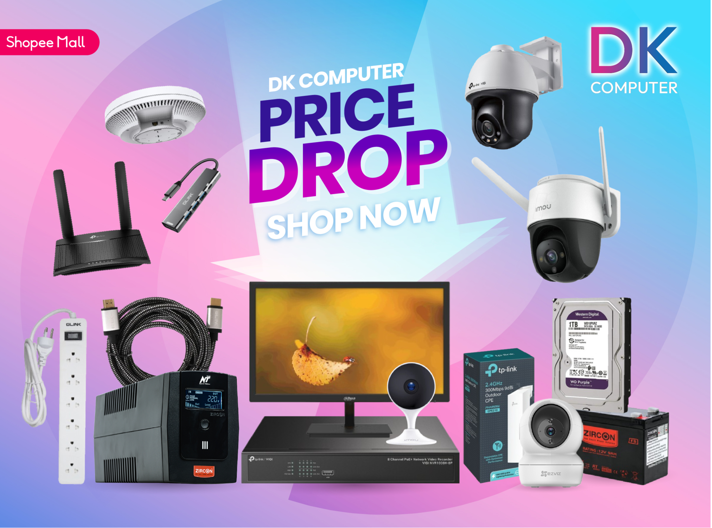 สั่งซื้อสินค้าออนไลน์จาก DKcomputer Mall | Shopee Thailand