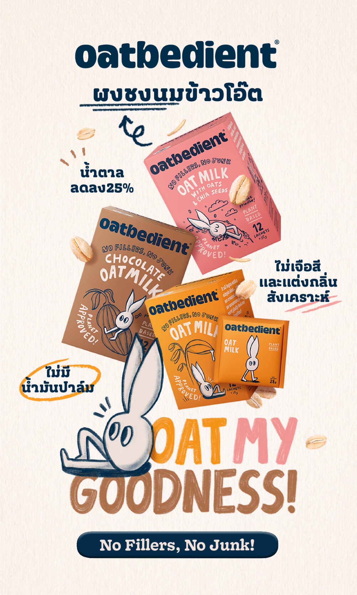 สั่งซื้อสินค้าออนไลน์จาก Oatbedient Thailand | Shopee Thailand