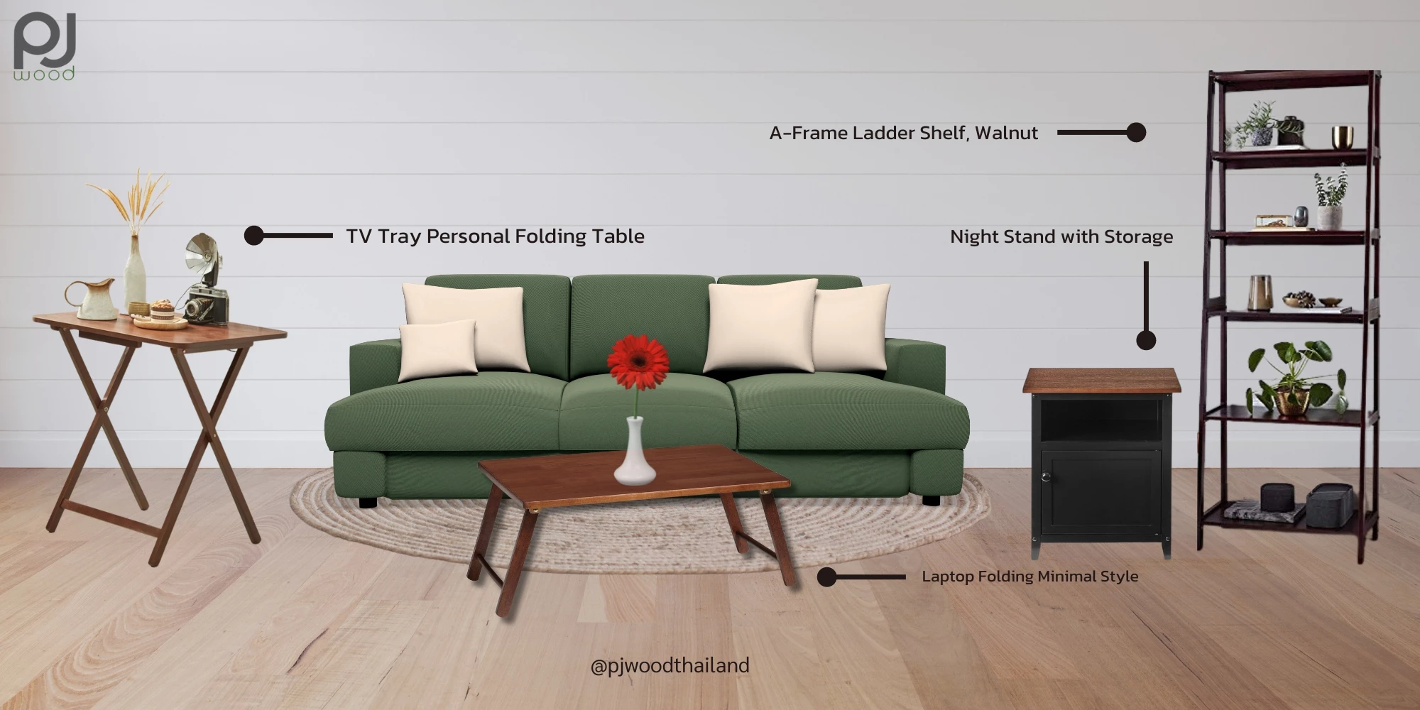 PJ Wood Official Shop, ร้านค้าออนไลน์ | Shopee Thailand