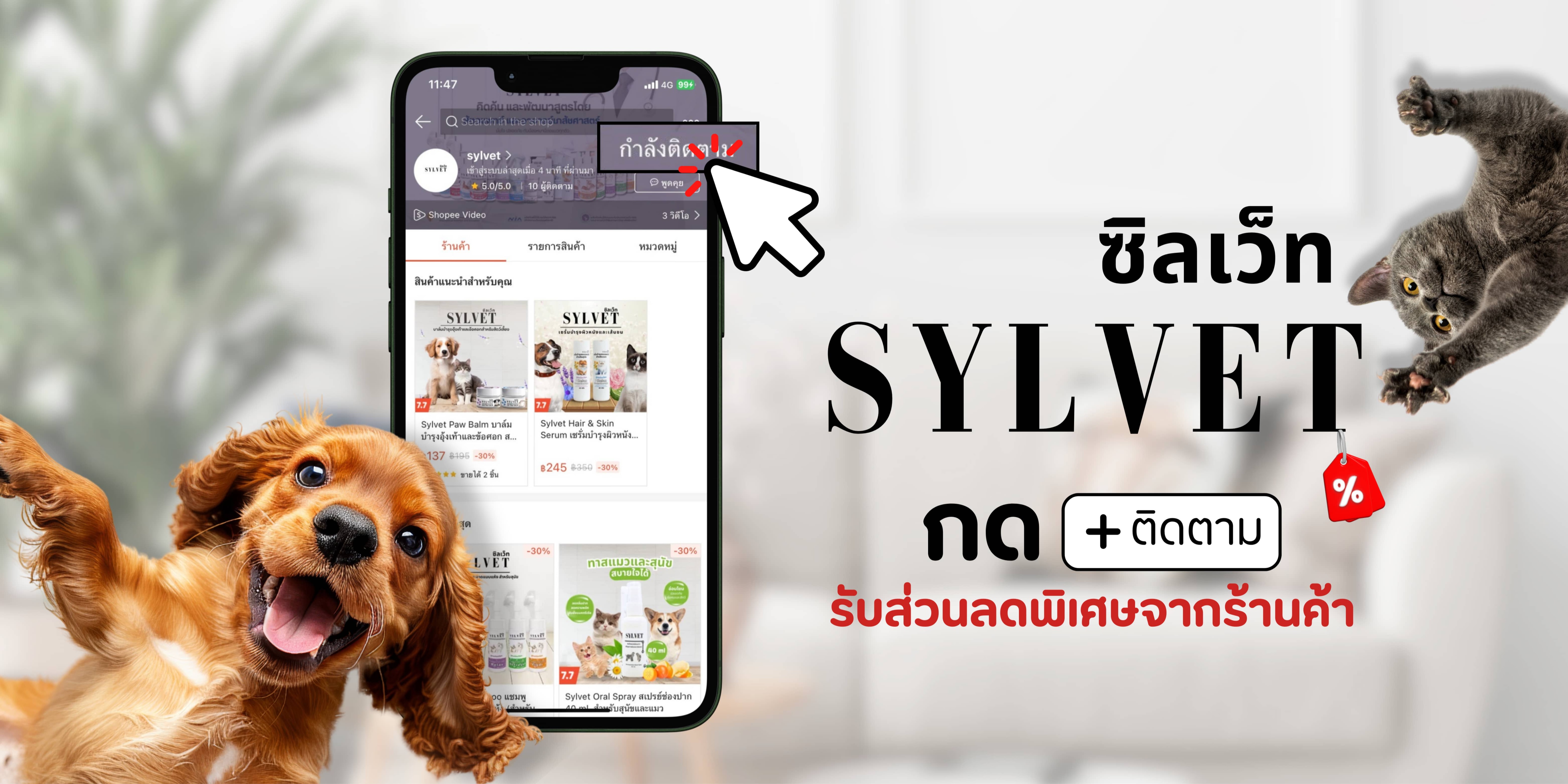 sylvet, ร้านค้าออนไลน์ | Shopee Thailand