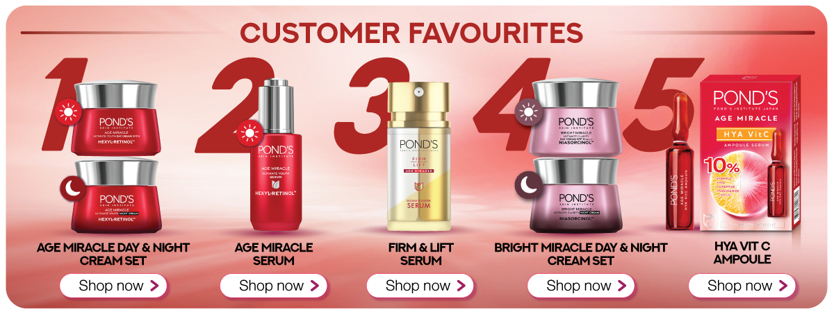 สั่งซื้อสินค้าออนไลน์จาก Ponds Official Store | Shopee Thailand