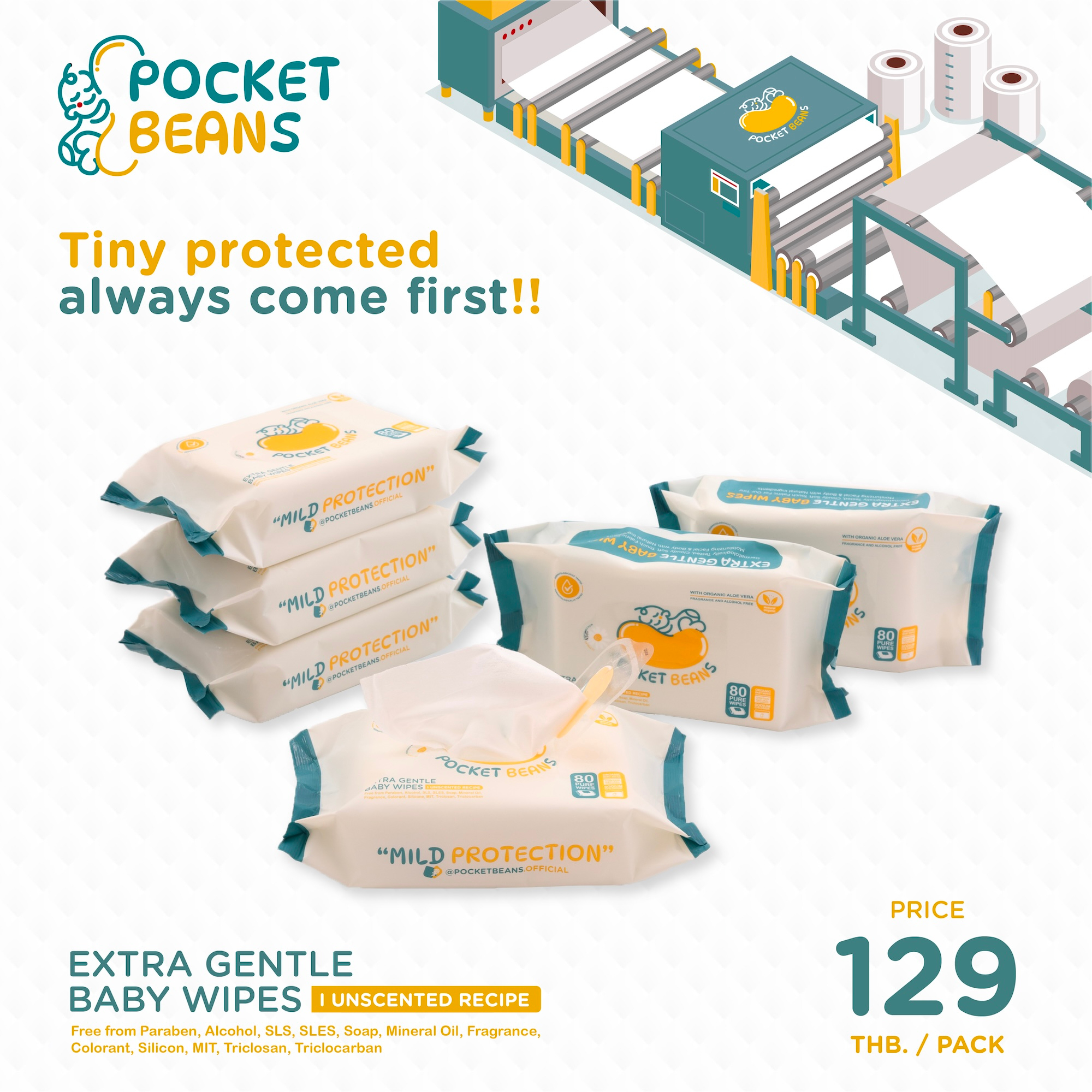 Pocket Beans Official, ร้านค้าออนไลน์ | Shopee Thailand