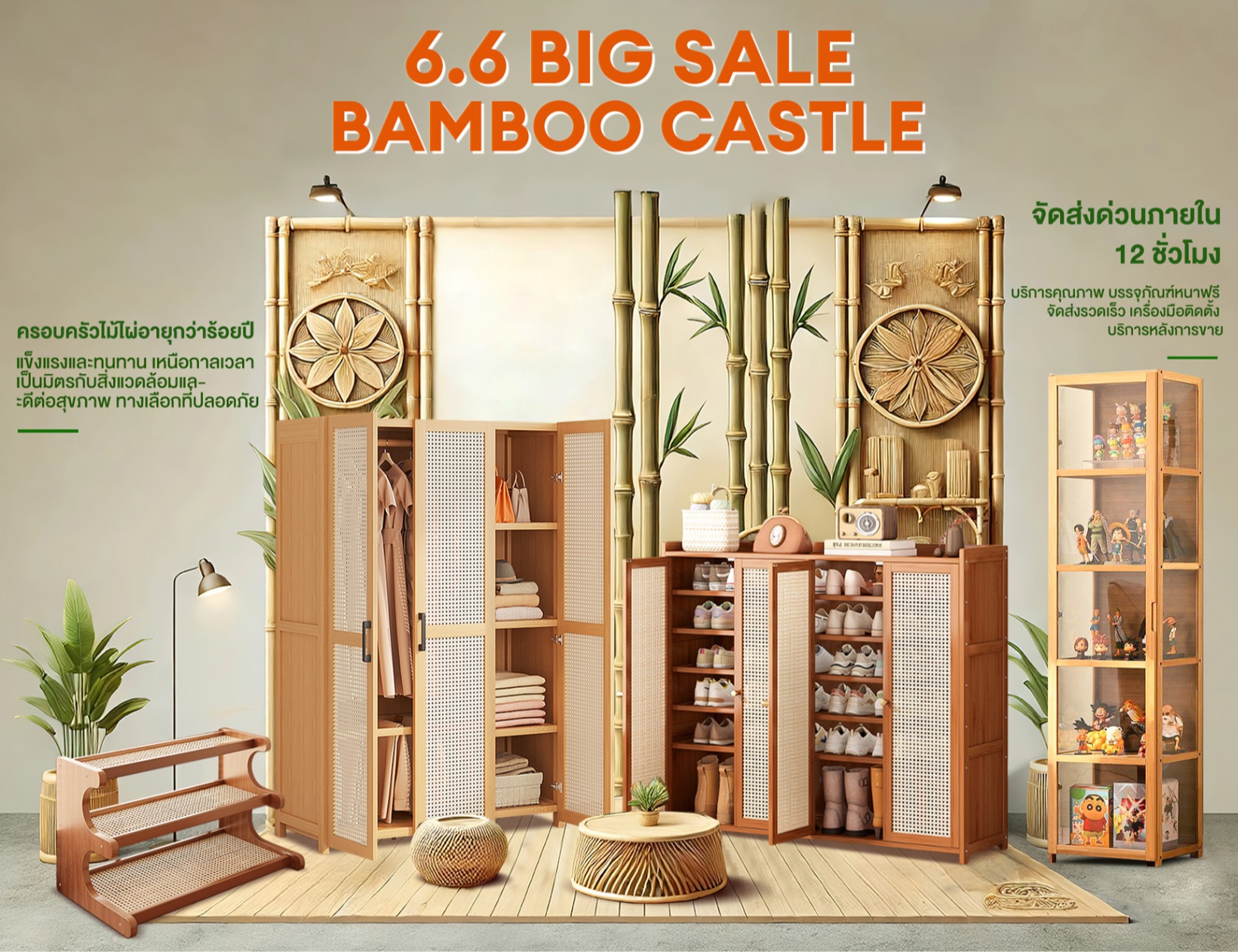 Bamboo castle, ร้านค้าออนไลน์ | Shopee Thailand