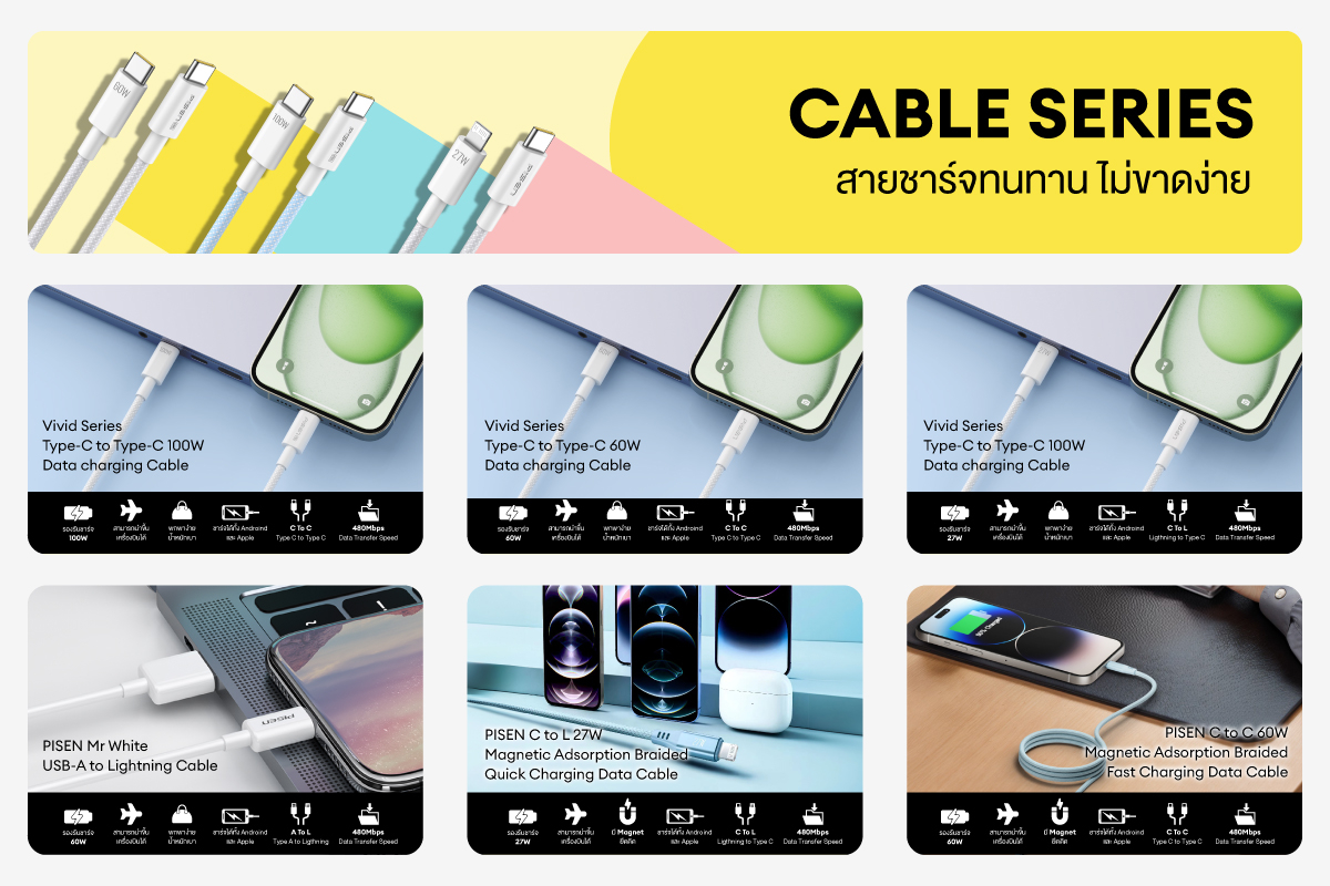 สั่งซื้อสินค้าออนไลน์จาก PISEN Thailand Official Store | Shopee Thailand