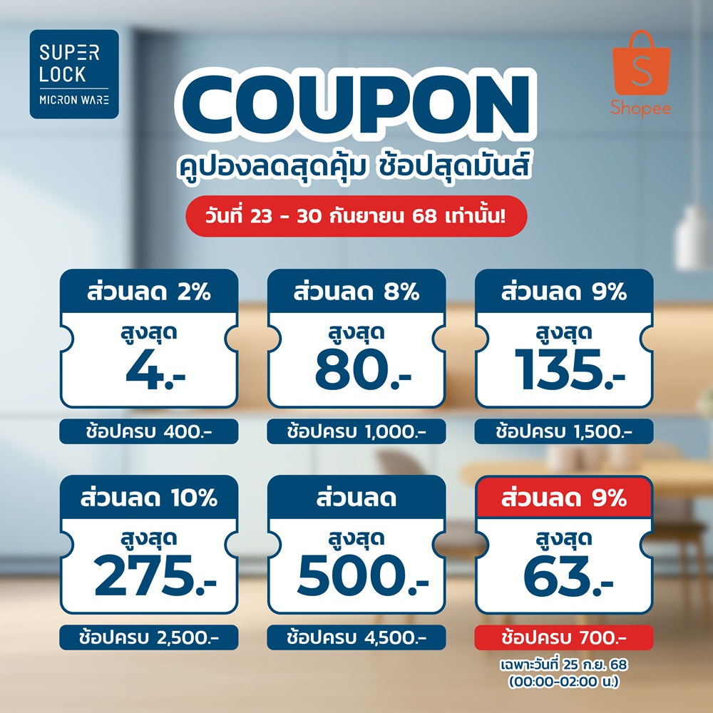 สั่งซื้อสินค้าออนไลน์จาก Super Lock Official Shop | Shopee Thailand