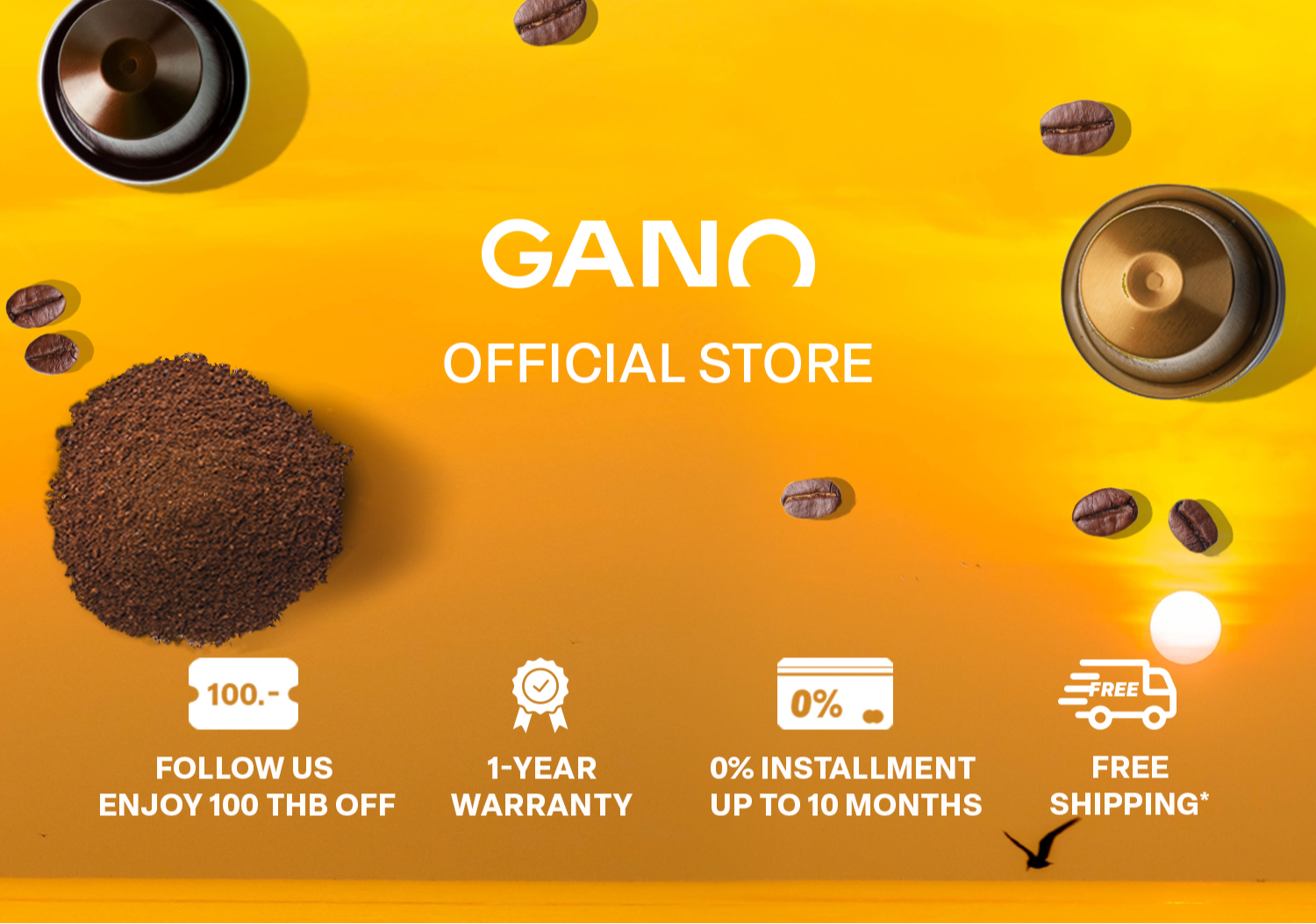 สั่งซื้อสินค้าออนไลน์จาก GANO Official Store | Shopee Thailand