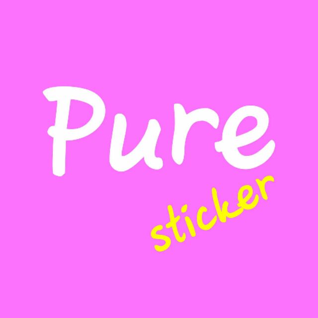 Pure Sticker, ร้านค้าออนไลน์ | Shopee Thailand